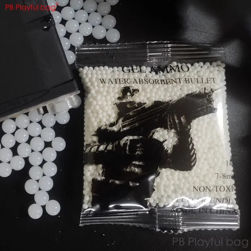 Playful-bag-7-8MM-Toy-Bullet-For-Gel-ball-Gun-Toughened-Weighted-Milky ...