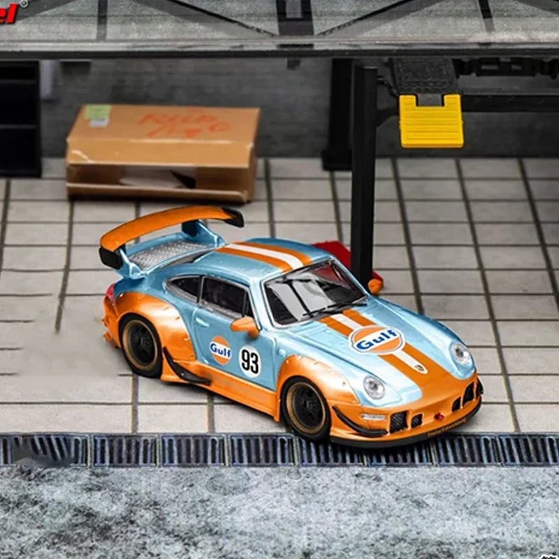 Miniature-Star-Model-1-64-RWB-993-ightWing-RLC-Metal-GULF-Blue-Rauh ...