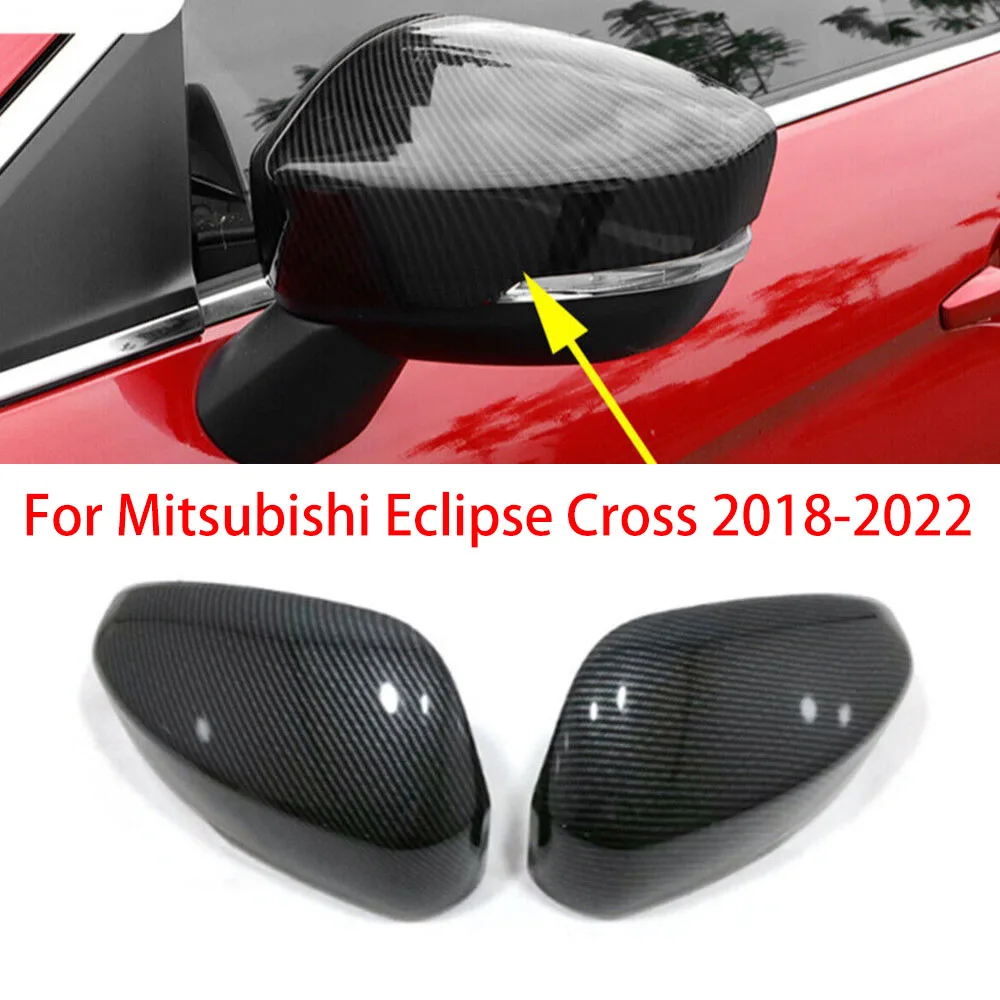 For Mitsubishi Eclipse Cross 2018-2022 Rearview Side Mirror Cover Wing ...