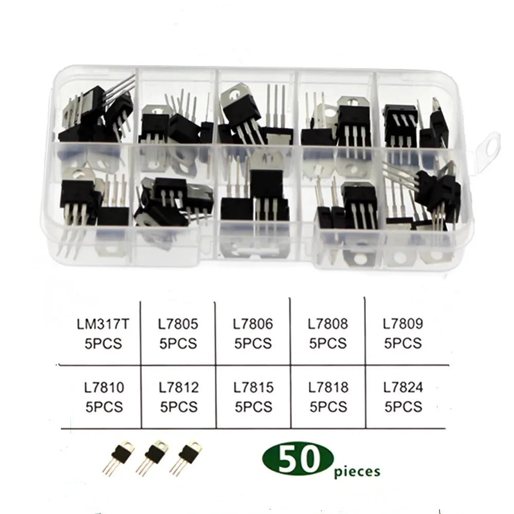 Kit-de-IC-Regulador-de-Tens-o-LM317T-L7805CV-L7806CV-L7808CV-L7809CV ...