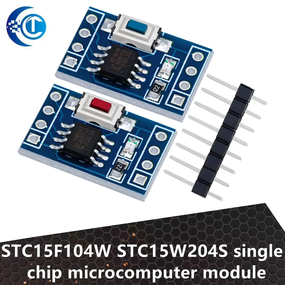 STC15F104W-STC15W204S-single-chip-microcomputer-module-system-board-core-board-learning-board ...