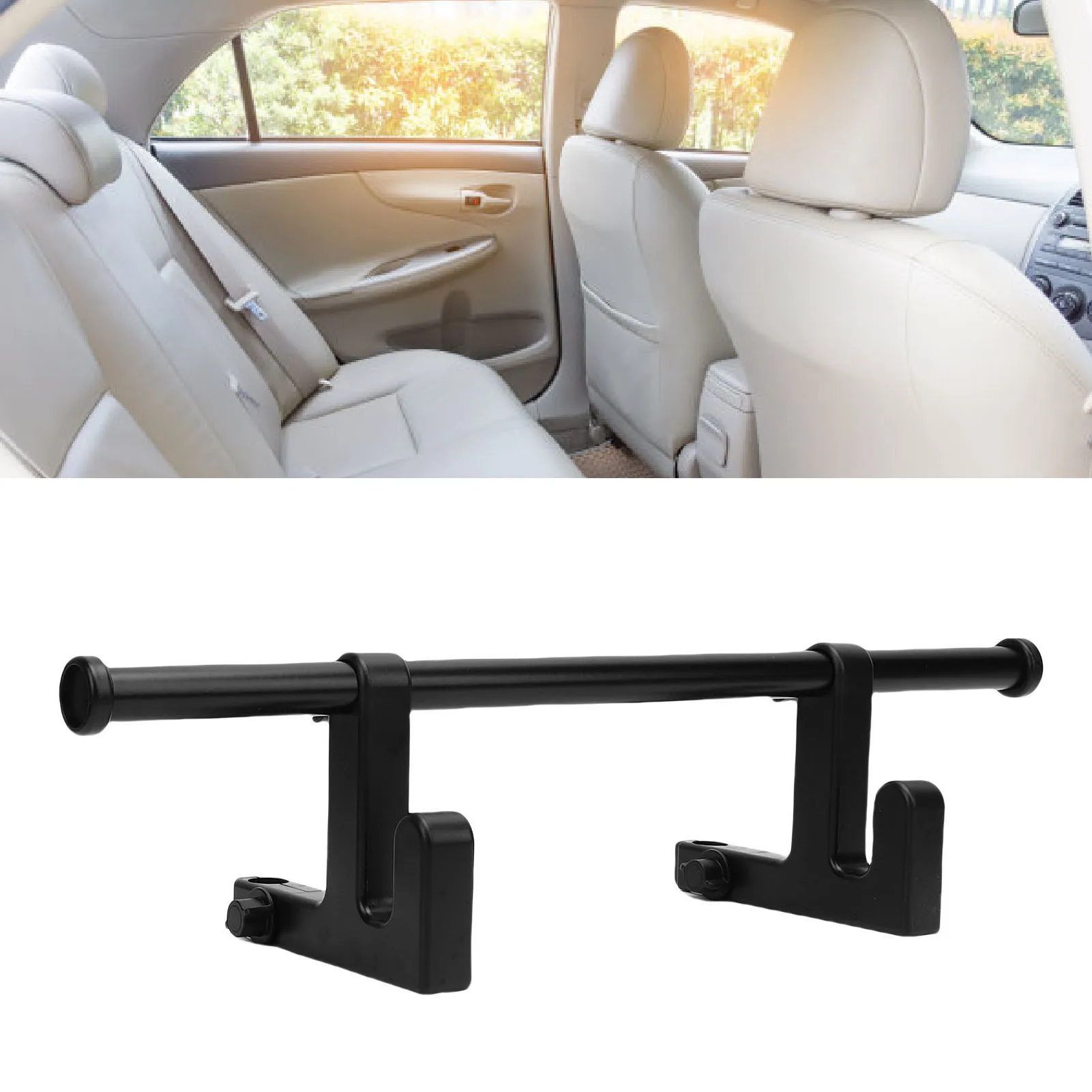 Car Seat Headrest Hanger Double Hook Design Strong Load Capacity ...