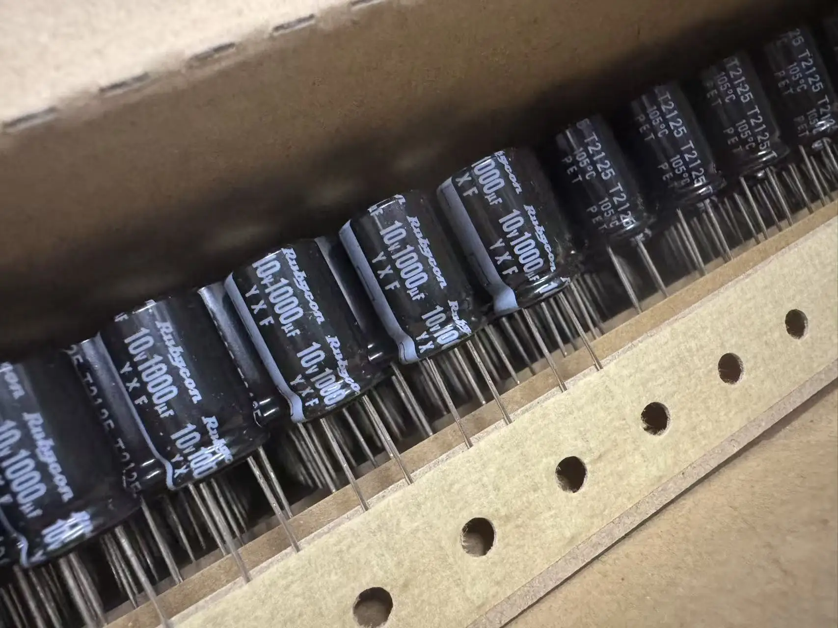 Takefast NEW RUBYCON yxf 10V1000UF 10X16 105 degrees 1000UF/10V high ...