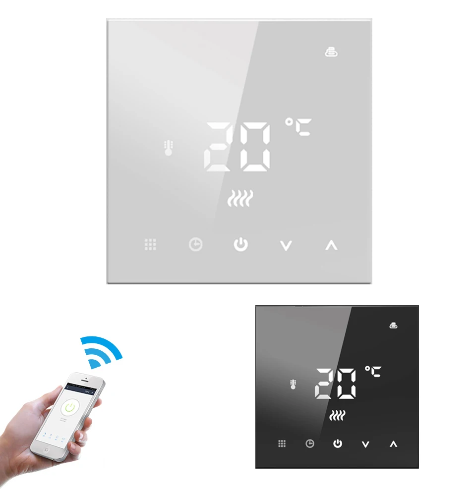 WiFi-Smart-Thermostat-Floor-Heating-Electric-Wall-Heater-Digital-Heat ...