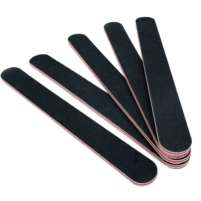 5pcs-10pcs-Nailfile-Professional-Nail-Buffer-Black-Sandpaper-Strong ...