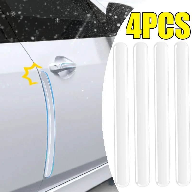 4pcs-Car-Door-Edge-Protector-Strip-Transparent-Anti-Collision-Sticker ...