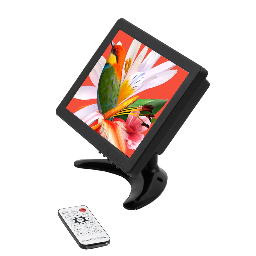 Mini monitor de segurança portátil, 8 polegadas, 1024x768, tela pequena ...
