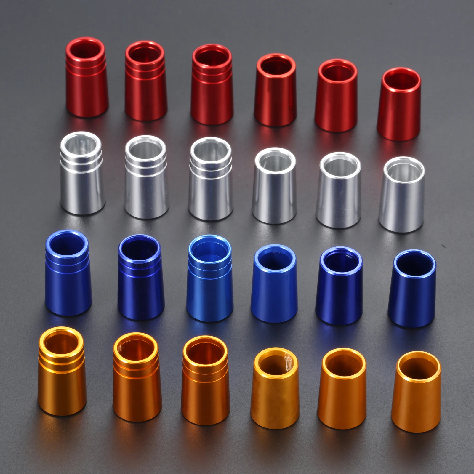 10Pcs Aluminum Alloy Golf Ferrules for 0.335,0.350,0.370 Tip Irons ...