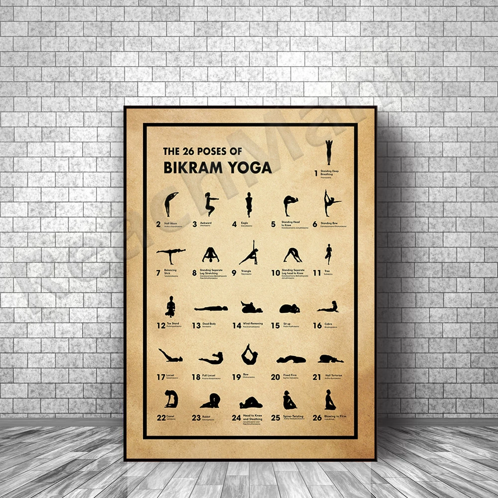 Bikram Yoga Poses For Beginners Printable
