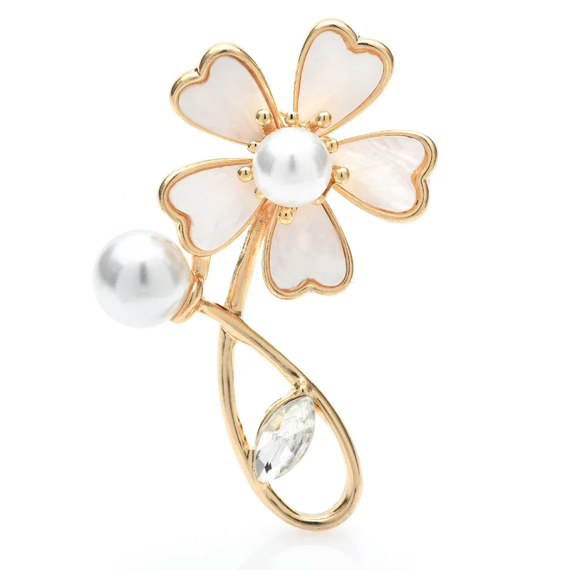 Wuli-baby-Classic-Flower-Brooches-For-Women-Unisex-2-color-Beautiful ...