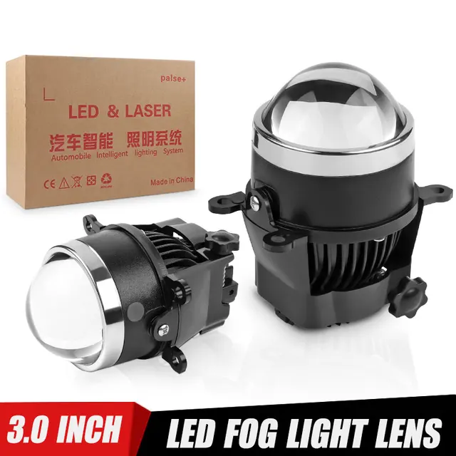 3.0 Inch Bi LED Fog Light Lens Adjustment Bracket HD Glass Projector ...