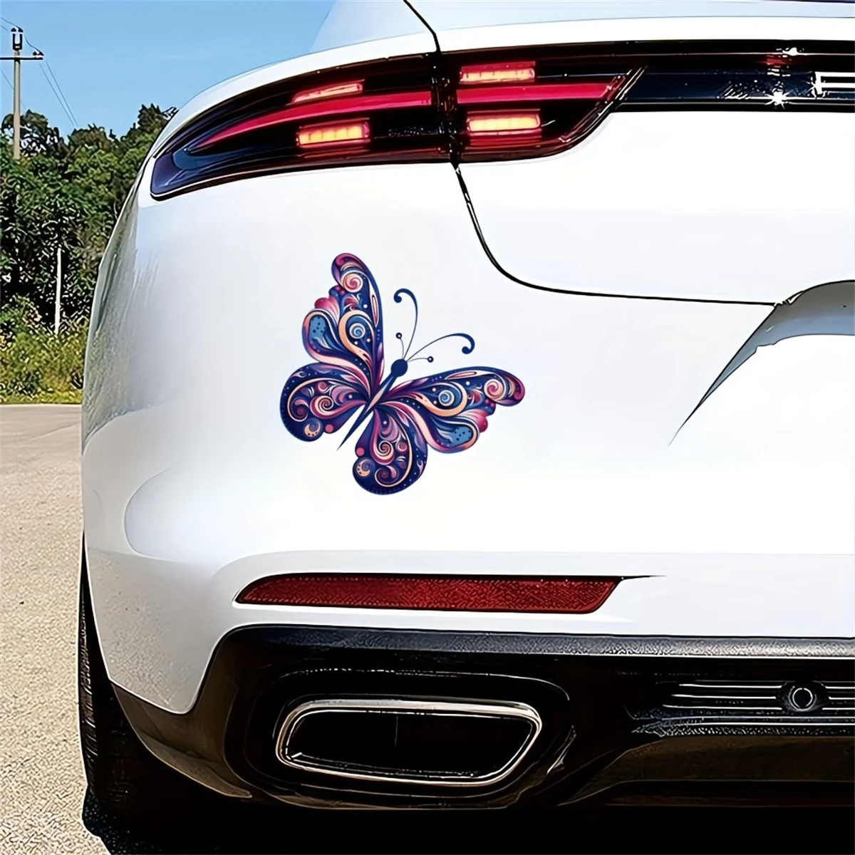 2pcs-Butterfly-Stickers-Car-Body-Scratch-Blocking-Stickers-Motorcycle ...