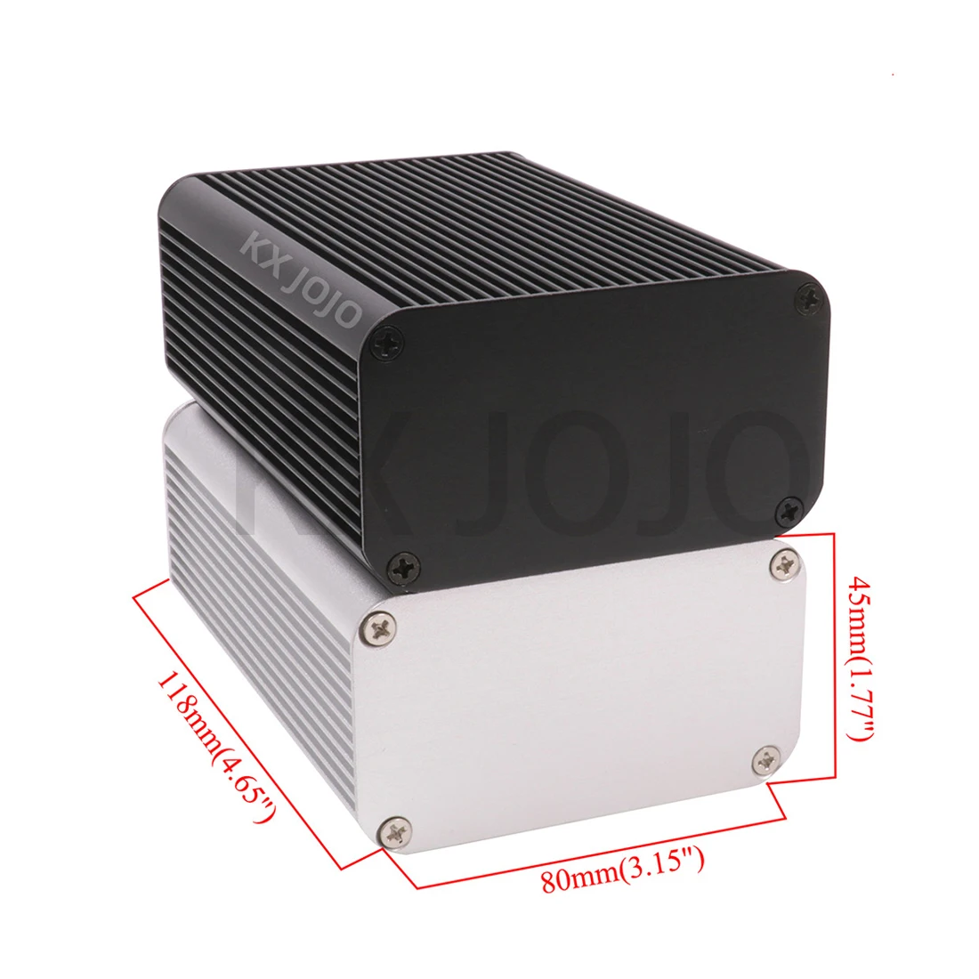 Aluminum Enclosure 80*45*115mm Profile Electronic Components Aluminum ...