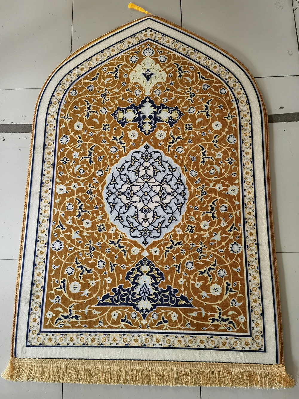 Printed Adult Prayer Mat For Muslim Ramadan 70x130 Flannel Worship ...