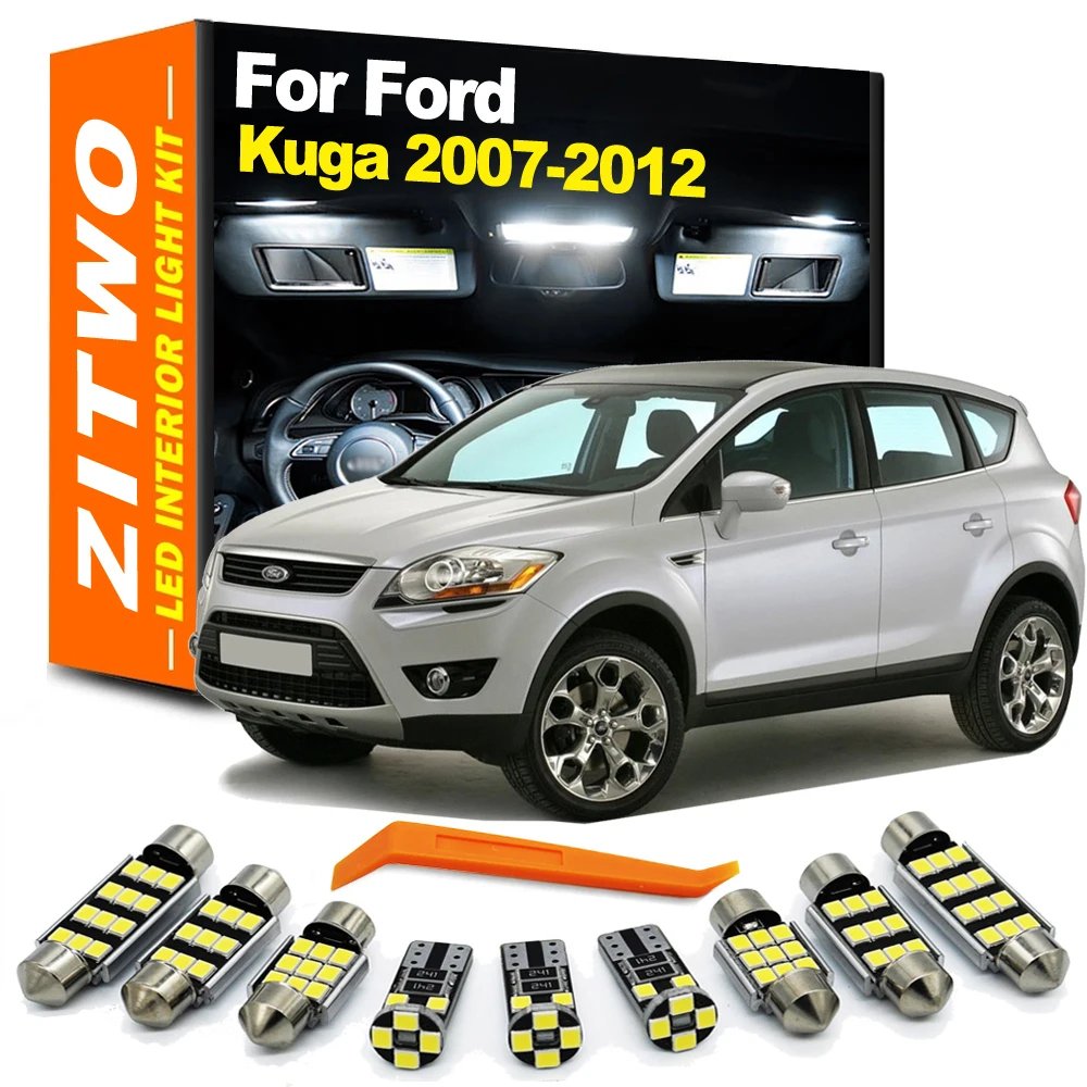 ZITWO-13Pcs-For-Ford-Kuga-2007-2008-2009-2010-2011-2012-Car-LED ...