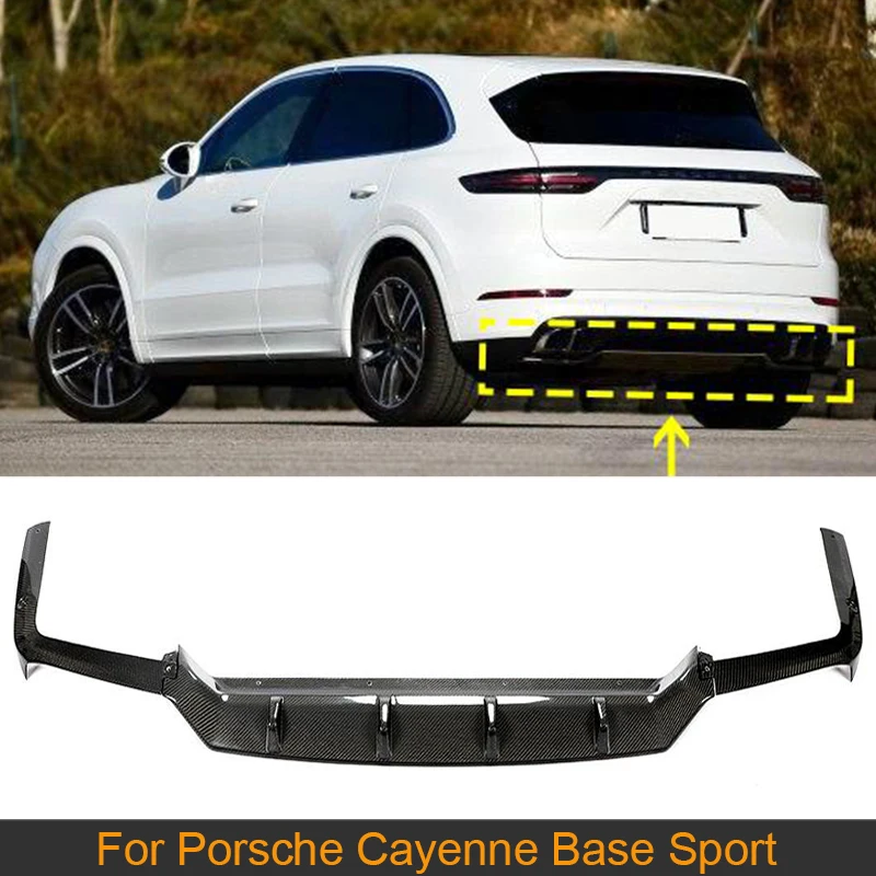 Car-Rear-Bumper-Diffuser-Lip-Spoiler-For-Porsche-Cayenne-Base-Sport-4 ...