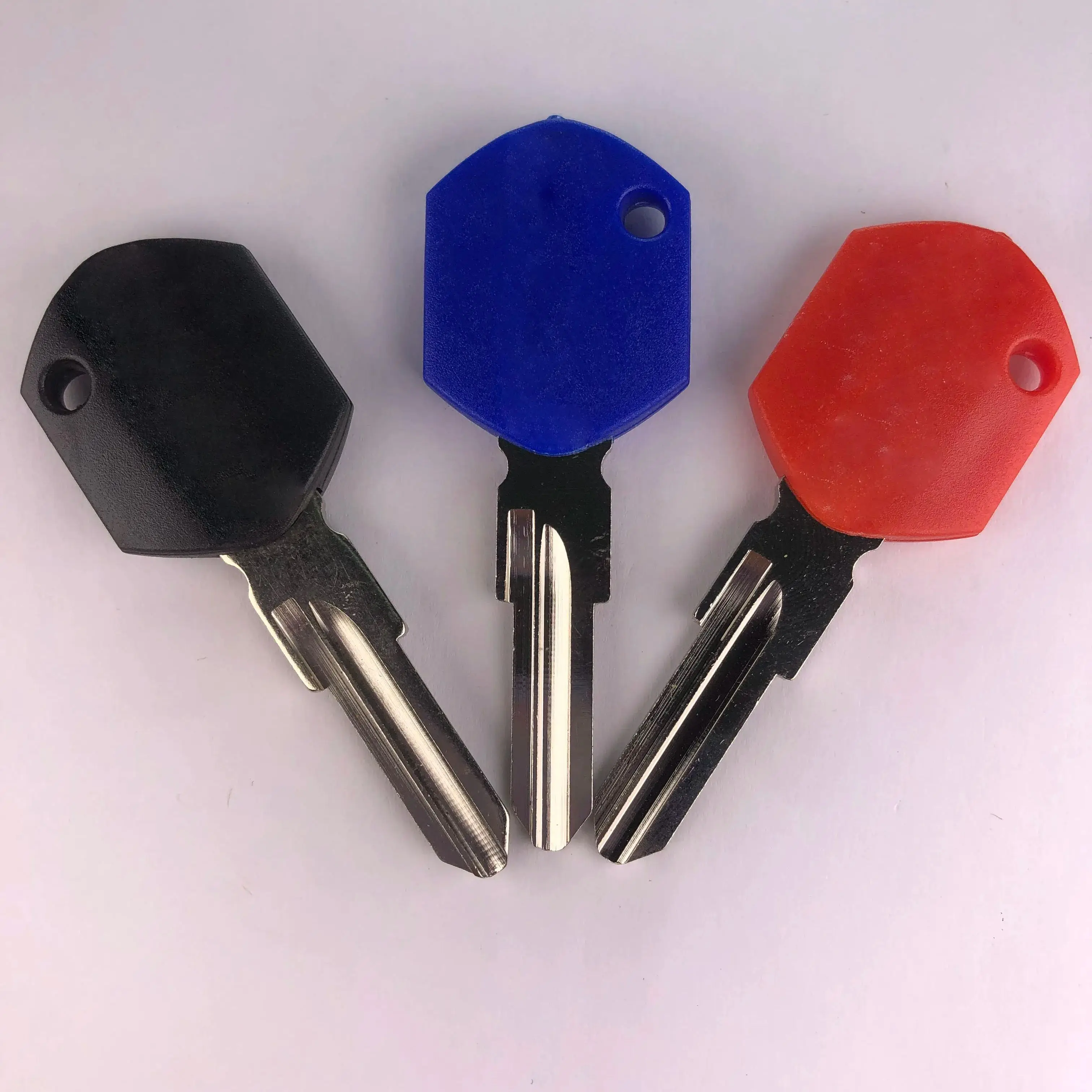 Brand new black/red motorcycle blank key uncut blade for KTM Duke 125 ...