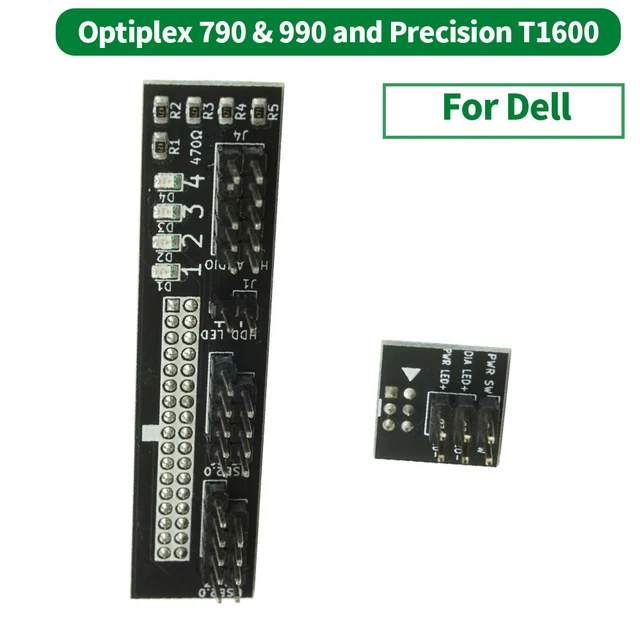 For Dell Optiplex 790 & 990 and Precision T1600 Front Panel Header ...