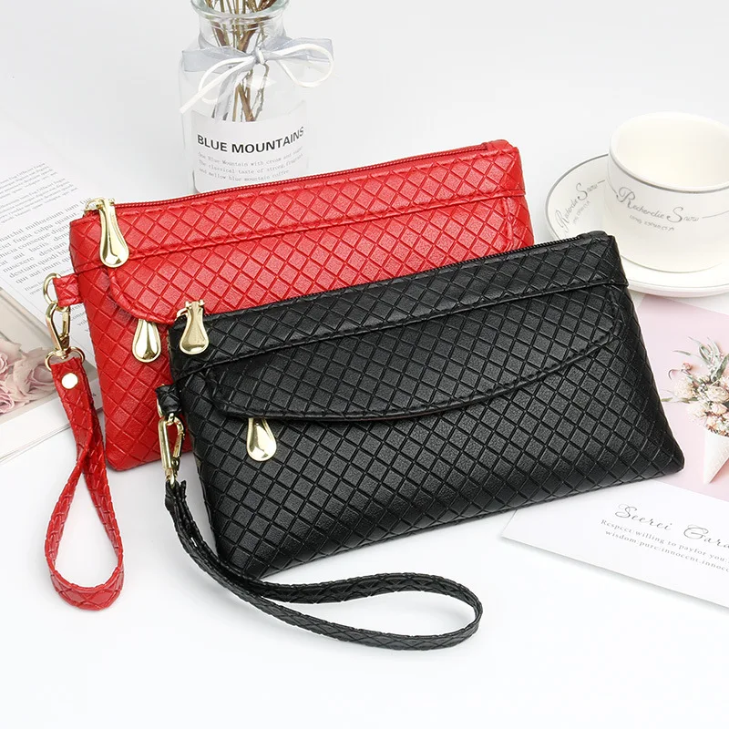 Women Fashion Exquisite Shopping Bag Wallet Portable Casual PU Leather ...