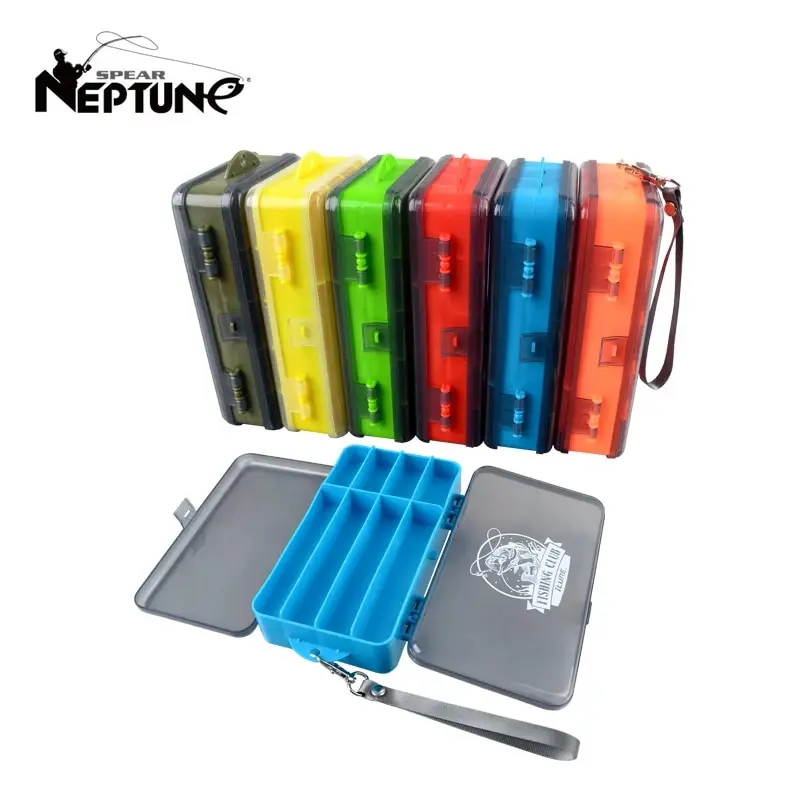 New-Fishing-Box-Portable-Plastic-Double-sided-Fishing-Lure-Storage ...
