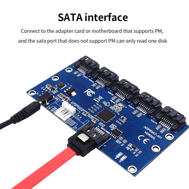 Using A Sata Multiplier