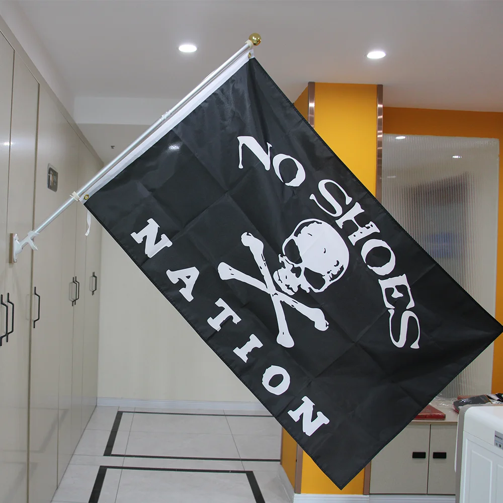 No Shoes Nation Flag