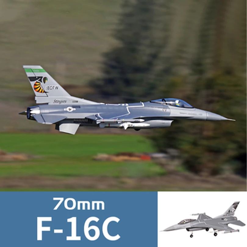 FMS-70mm-Jet-F16-Fighting-Falcon-Plane-Airplane-PNP-Remote-Control-Model-Aircraft-Fixed-Wing ...