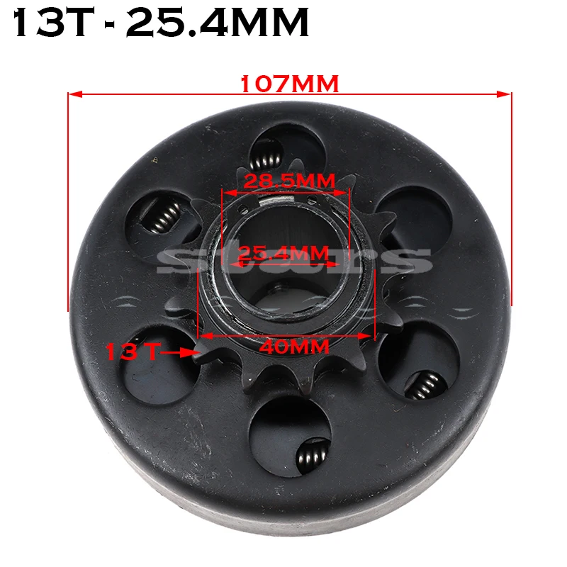 19MM-20MM-25-4MM-13T-CENTRIFUGAL-AUTO-CLUTCH-CHAIN-428-For-HONDA-GX390 ...