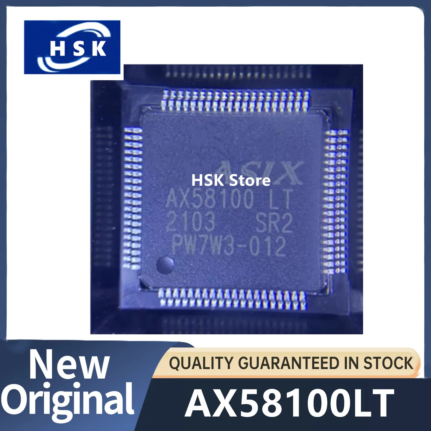 (2-5Prices）100% Good Original AX58100LT AX58100 LQFP-80 EtherCAT slave ...