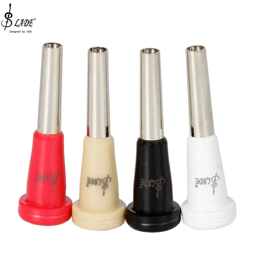 Brass Instrument Spare Parts Trumpet Mouthpiece Optional Four Colors ...
