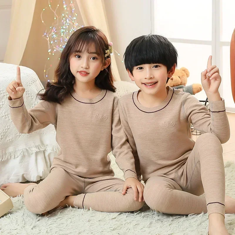 Winter-Warm-Pyjamas-Sets-for-Boys-Kids-Thermal-Pajamas-Toddler ...