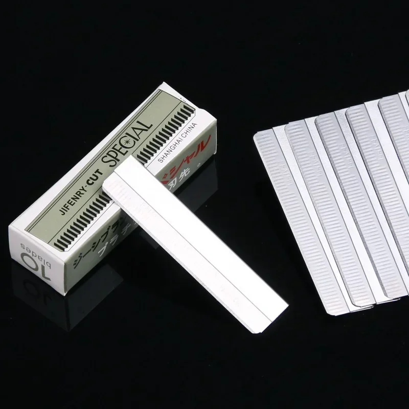 10pcs-Permanent-Makeup-Eyebrow-Trimmer-Special-Eyebrow-Razor-Stainless ...