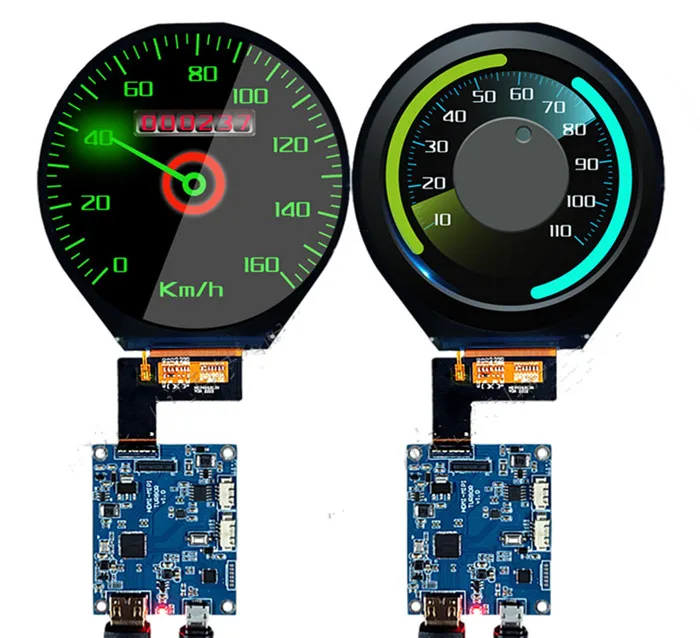 IPS 3.4 inch 39PIN HD MIPI TFT LCD Round Screen JD9365DA Drive IC 800 ...