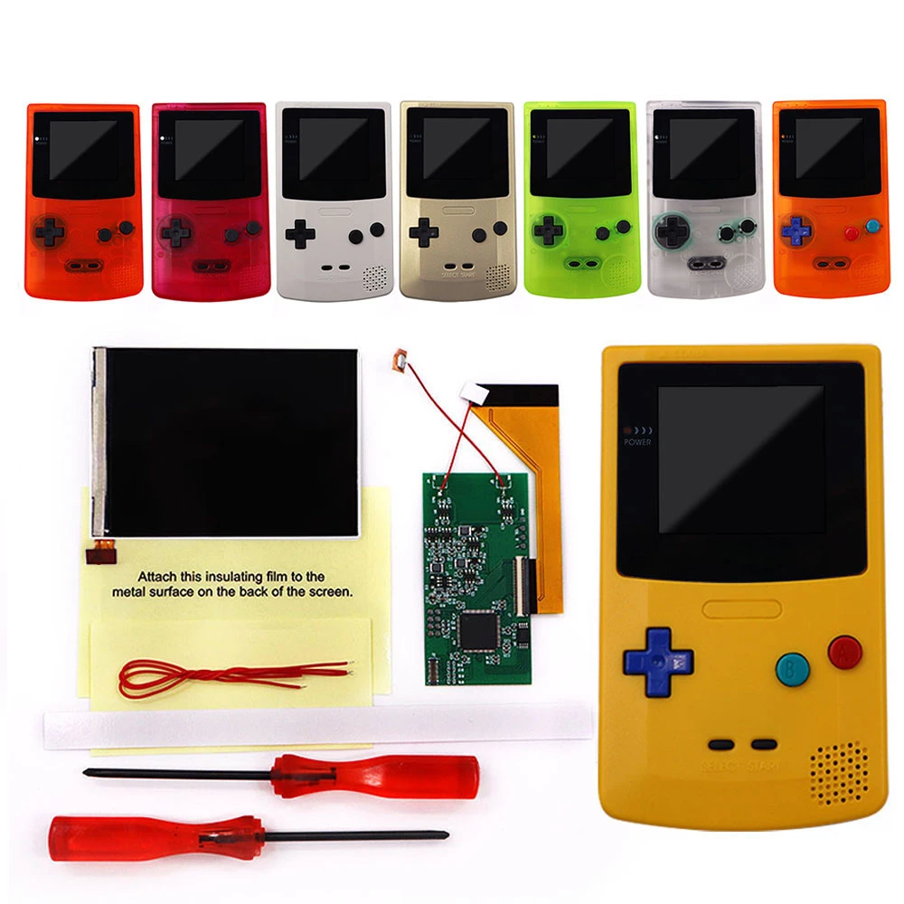 Full Screen Display Gbc Ips Lcd Backlight For Gameboy Color Lcd Screen ...