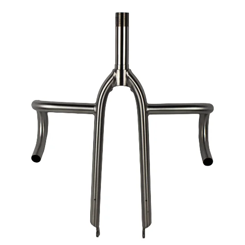 Titanium-race-bicycle-fork-titanium-drop-handle-bar-Titanium-track-bike ...