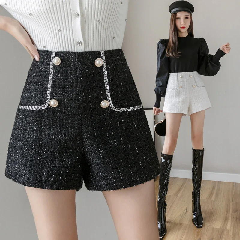 Ladies-Fashion-Casual-Cool-Woolen-cloth-Booty-Shorts-Women-Clothing ...
