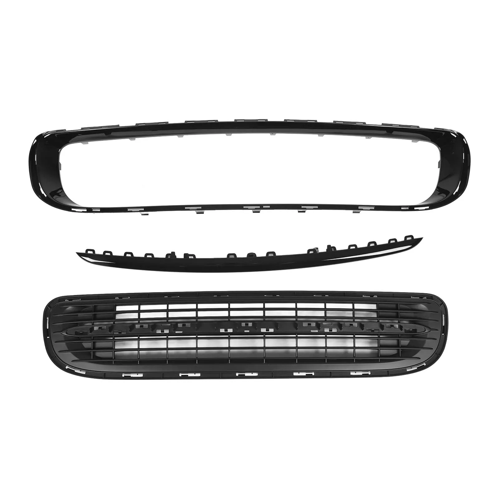 Front-Bumper-Lower-Grille-51117250789-Grille-Frame-Grille-Trim-Glossy ...