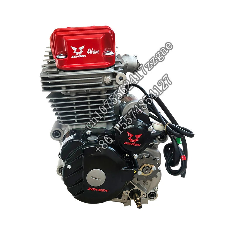 four-valve-combustion-Zongshen-CB250R-engine-ZS172FMM-6-motorcycle-engine-assembly-CDI-air ...