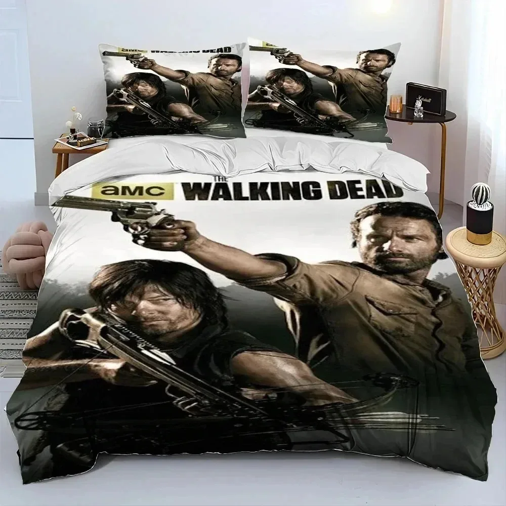 Horror TV The Walking Dead Lincoln Comforter Bedding Set,Duvet Cover ...