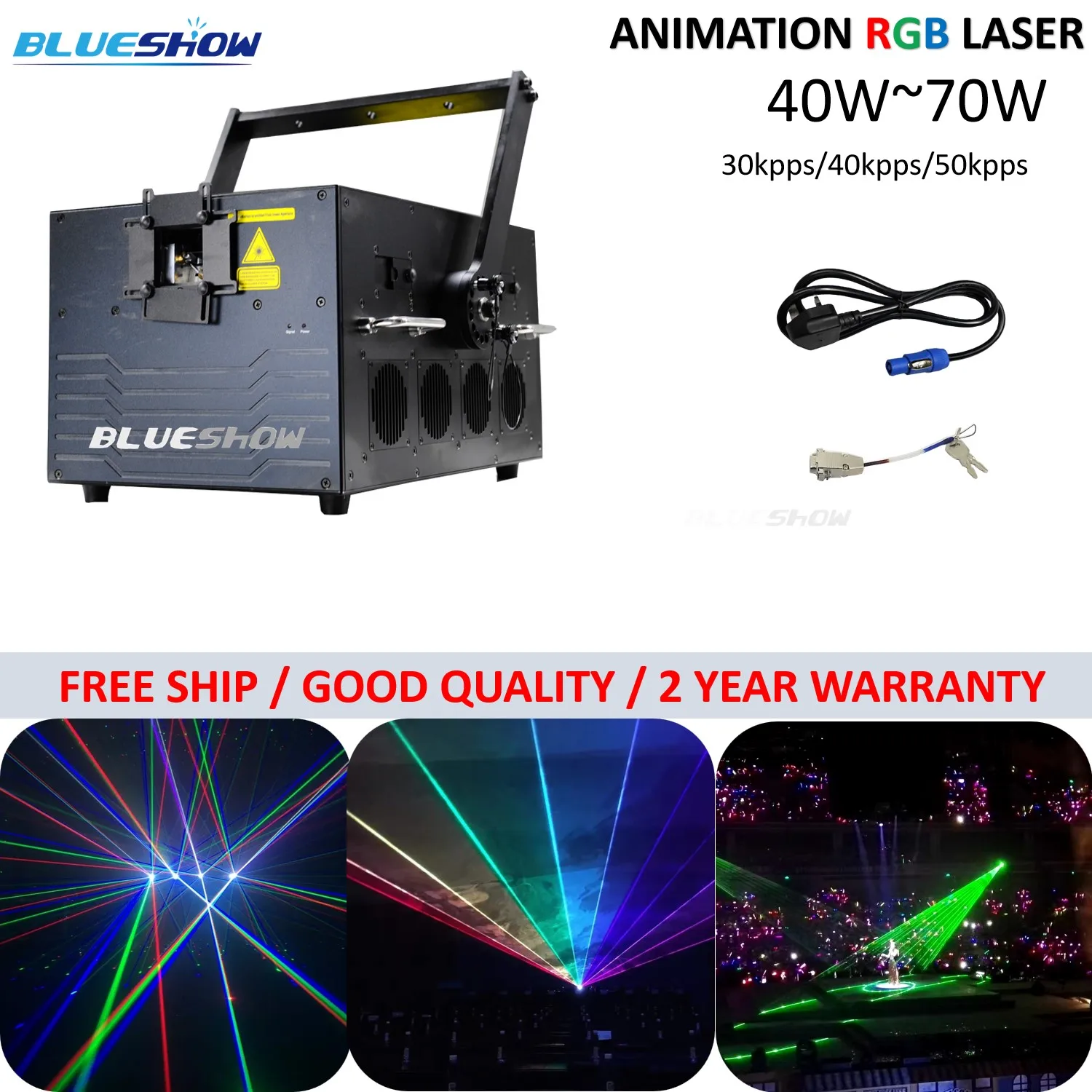 High-Power-Laser-Light-40W-70W-RGB-Animation-Laser-Professional-40watts ...