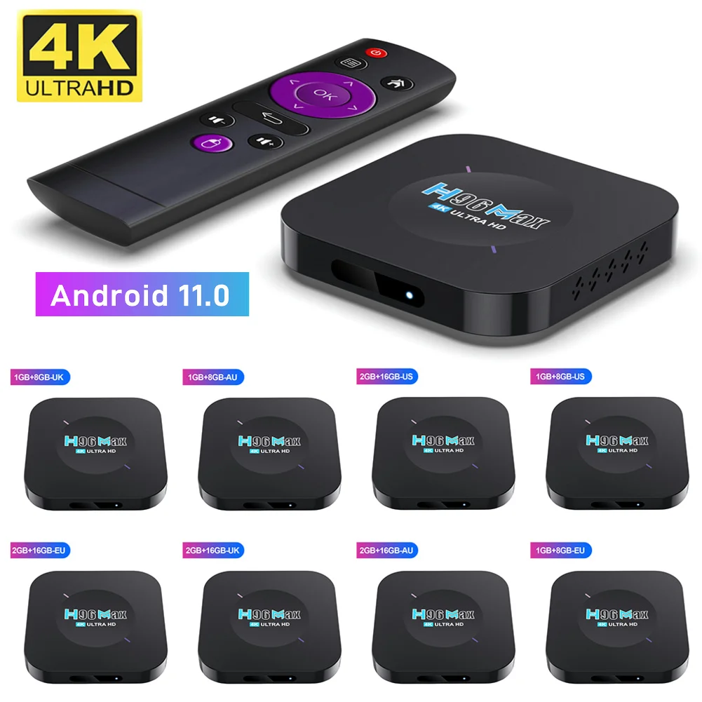 H96Max-Ultra-HD-Smart-TV-Box-Media-Player-Android-11-4K-RK3528-V-deo ...