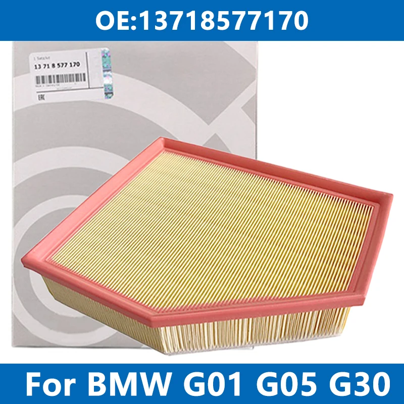 Car-Air-Filter-Cleaner-Element-13718577170-For-BMW-G01-G02-G05-G11-G12 ...