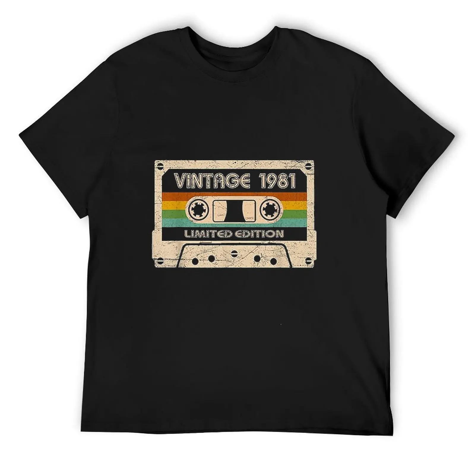 Vintage-1981-T-Shirt-Man-Funny-T-Shirts-Summer-Hip-Hop-Tee-Shirt-Short ...