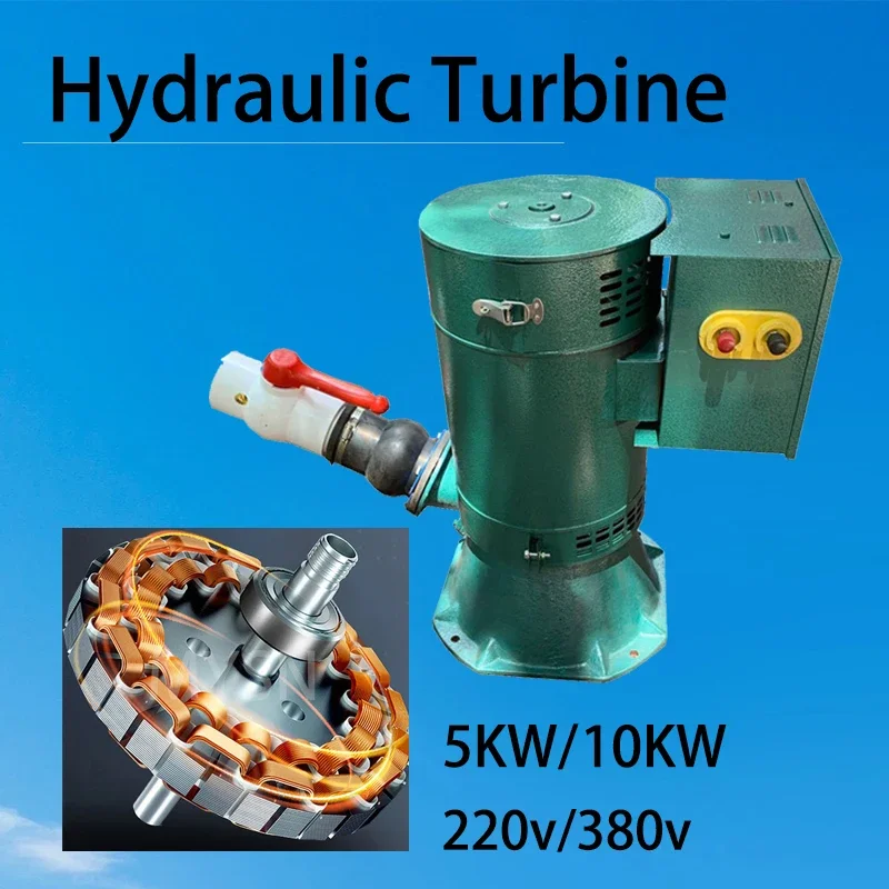 10000w-230V-380V-400V-Water-Hydroelectric-Generator-Single-three-phase ...