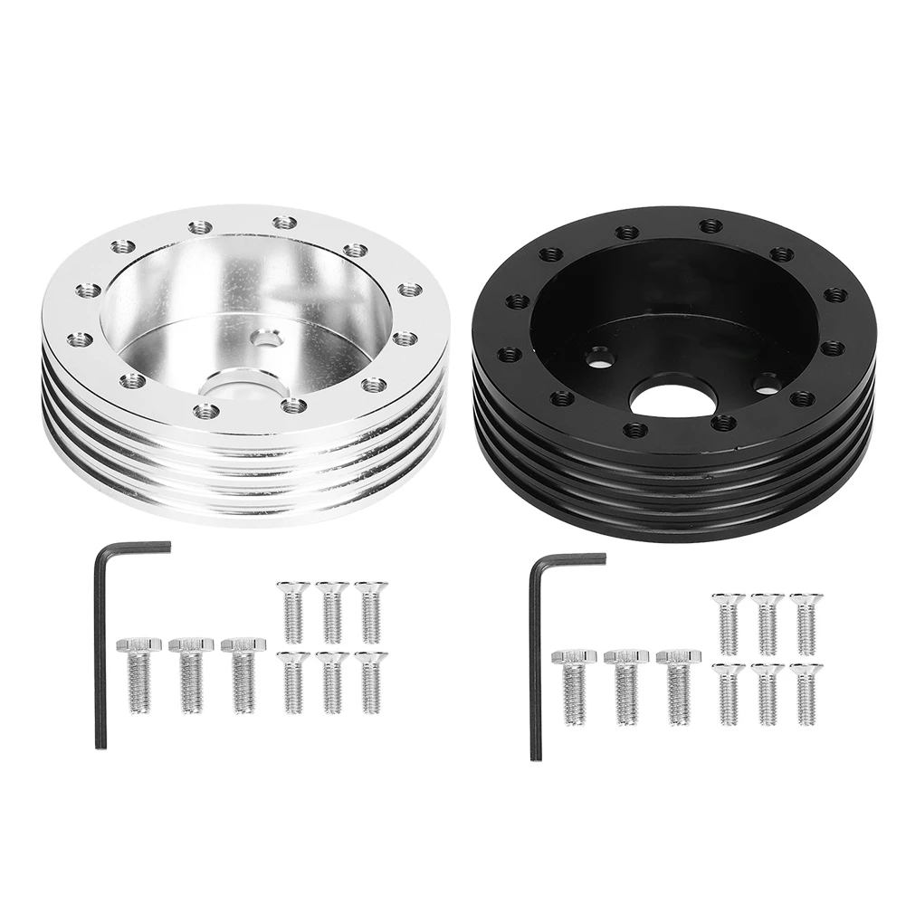 Aluminum-alloy-Car-Racing-Steering-Wheel-Hub-Boss-Kit-Adapter-Spacer ...