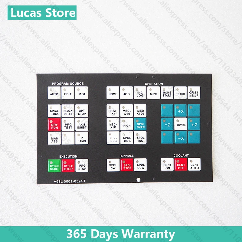 for-A98L-0001-0524-T-Membrane-Film-Foil-Keysheet-Keypad-for-A98L-0001 ...
