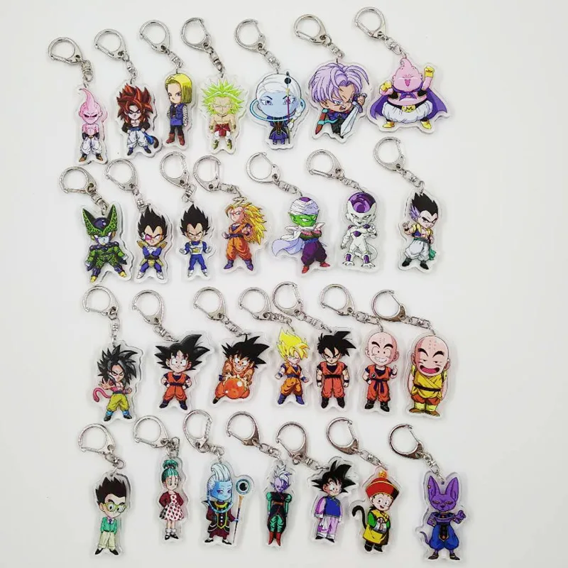 Anime-Dragon-Ball-Z-Peripheral-Acrylic-Pendant-Keychains-Dragon-Ball ...