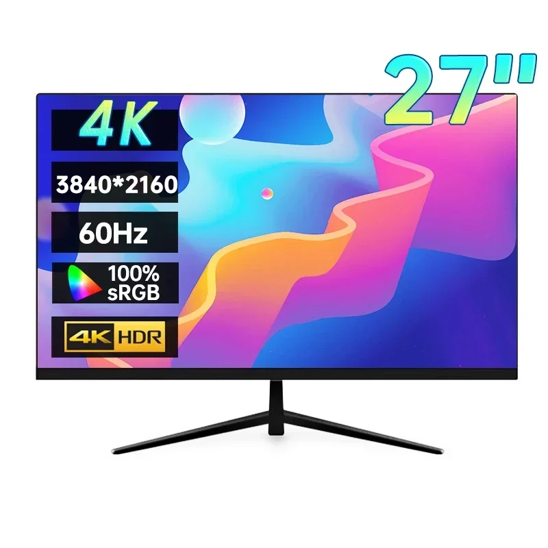 27-Inch-4K-UHD-Monitor-3840-2160P-100-sRGB-8Bit-Ultra-Narrow-Bezel ...