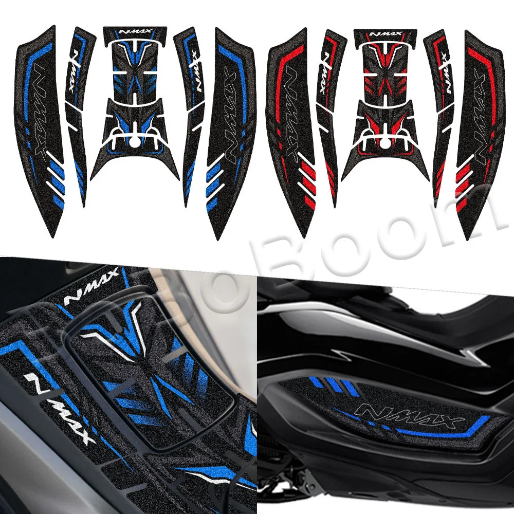 For-NMAX155-Nmax125-3M-Frosted-Scooter-Motorcycle-Tank-Sticker-Gas ...