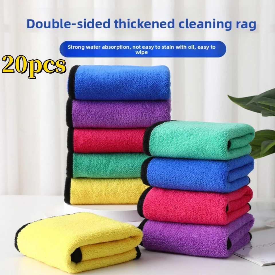 20pcs Rags Special Rags for Housekeeping Clean Water Absorb Do Not Lose ...